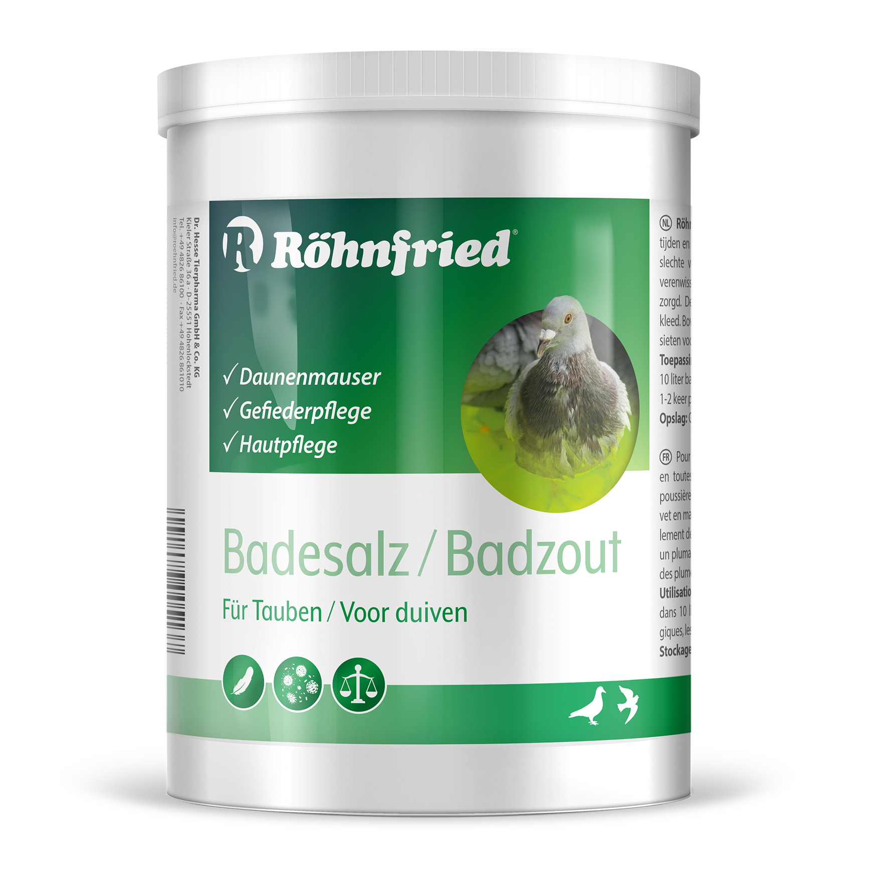 Bath Salts for Pigeons (Rohnfried) Premium Pigeon Bath Salts