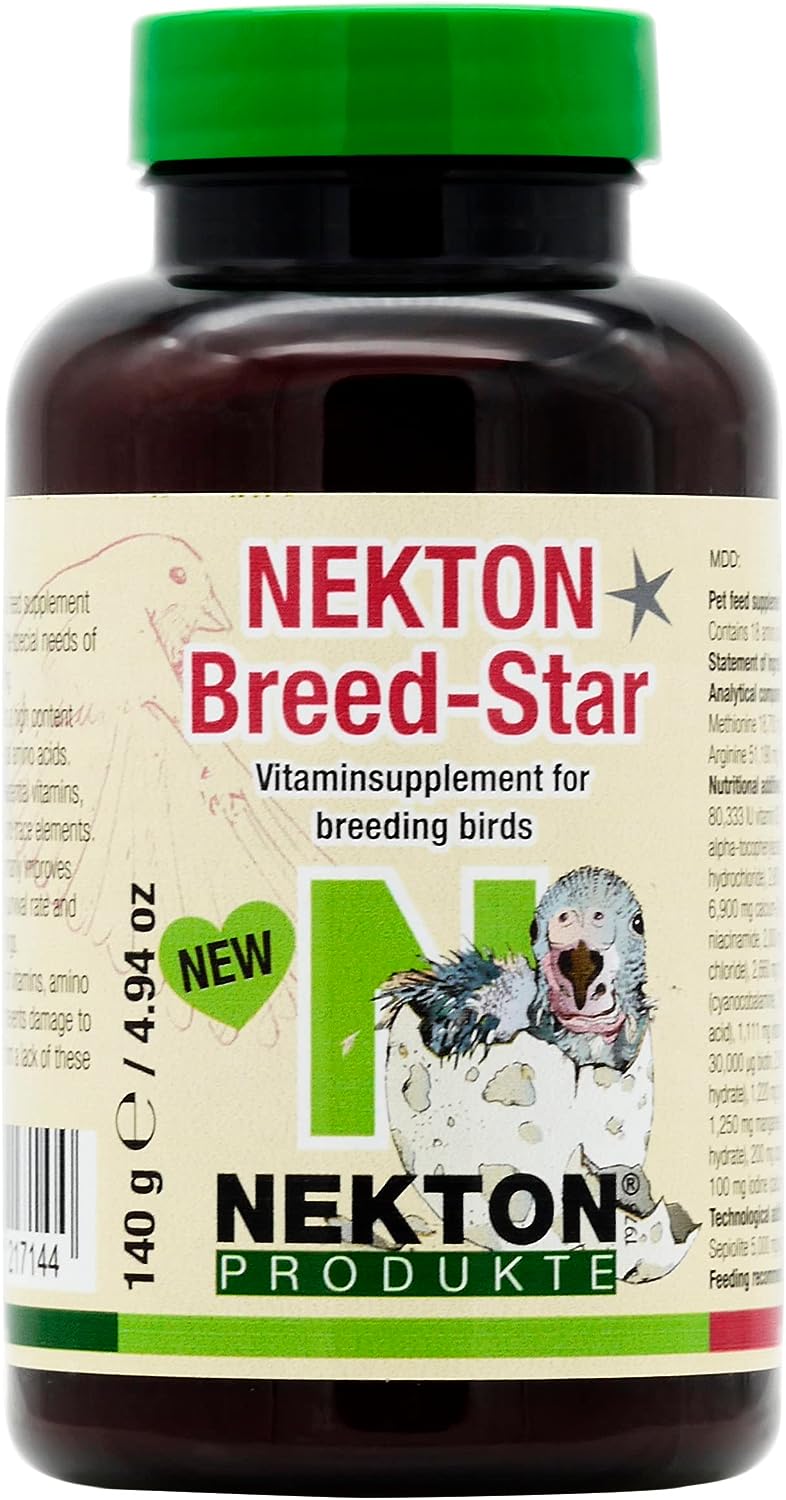 Nekton Breed-Star: Breeding Supplement for Birds With Essential ...