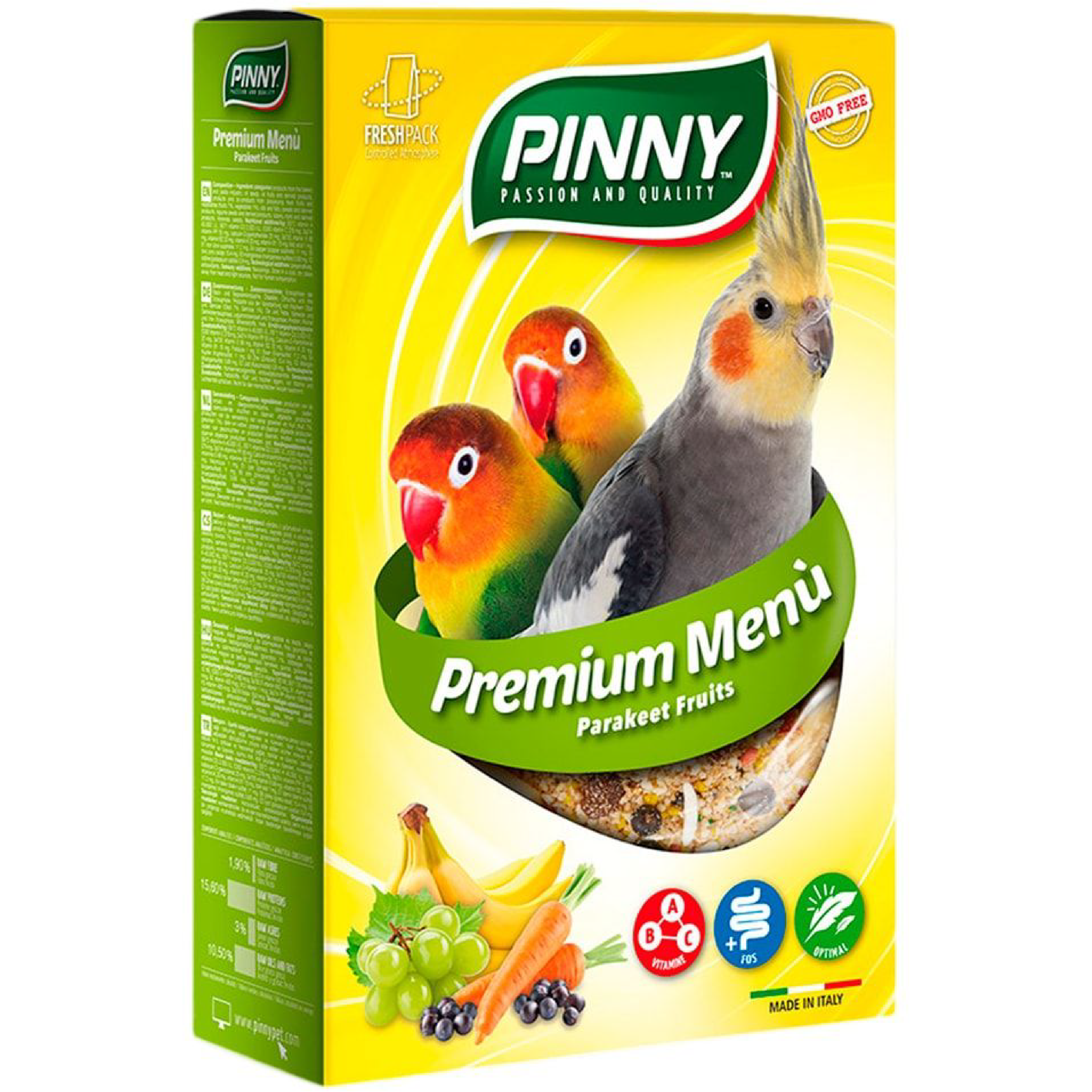 Premium Menu Parakeet Fruits (Pinny) Delicious Parakeet Food!