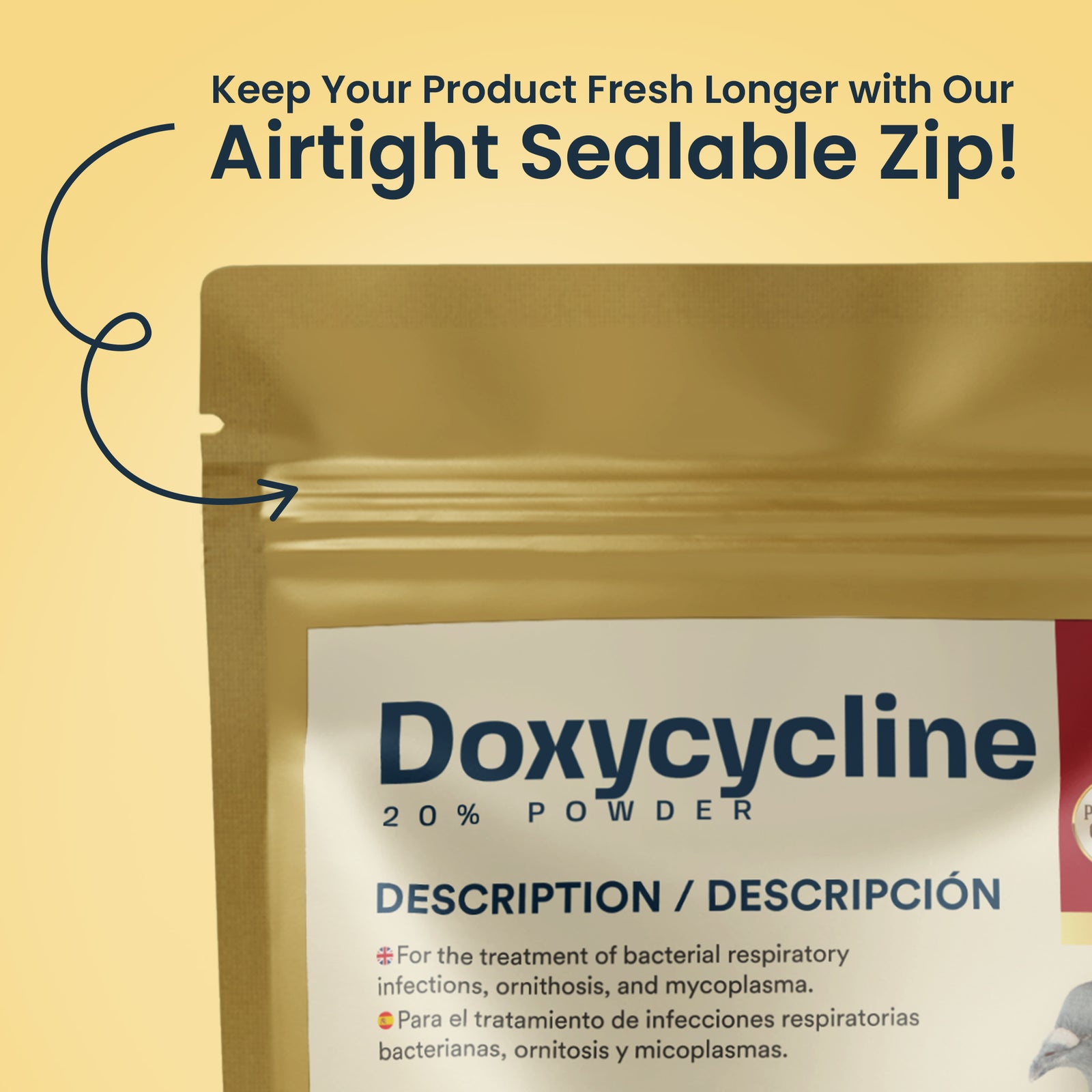 Doxycycline Powder Effective Treatment for Ornithosis