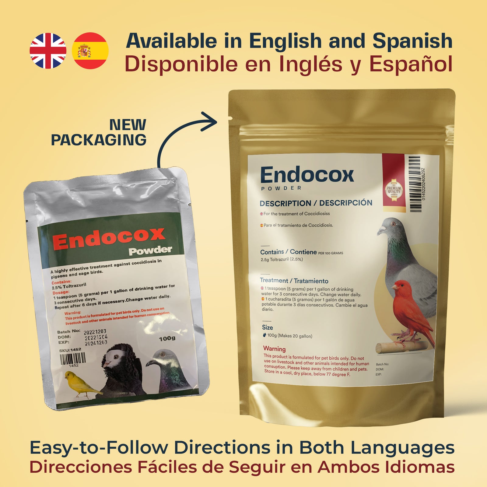 Endocox Powder for Coccidiosis: Effective Bird Parasite Treatment