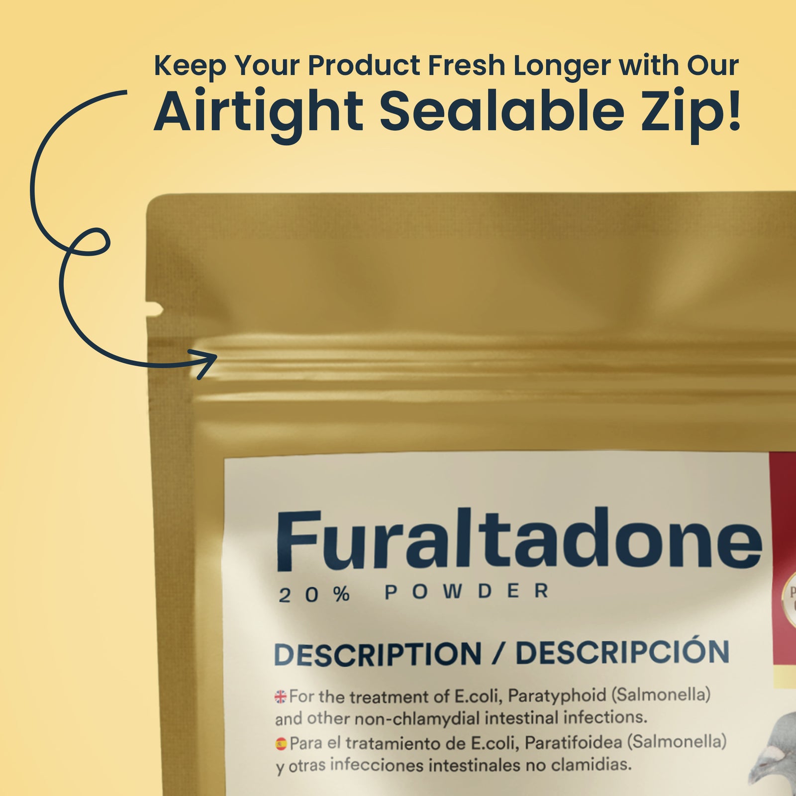 Furaltadone 20%: Treats Bacterial Intestinal Bird Infections