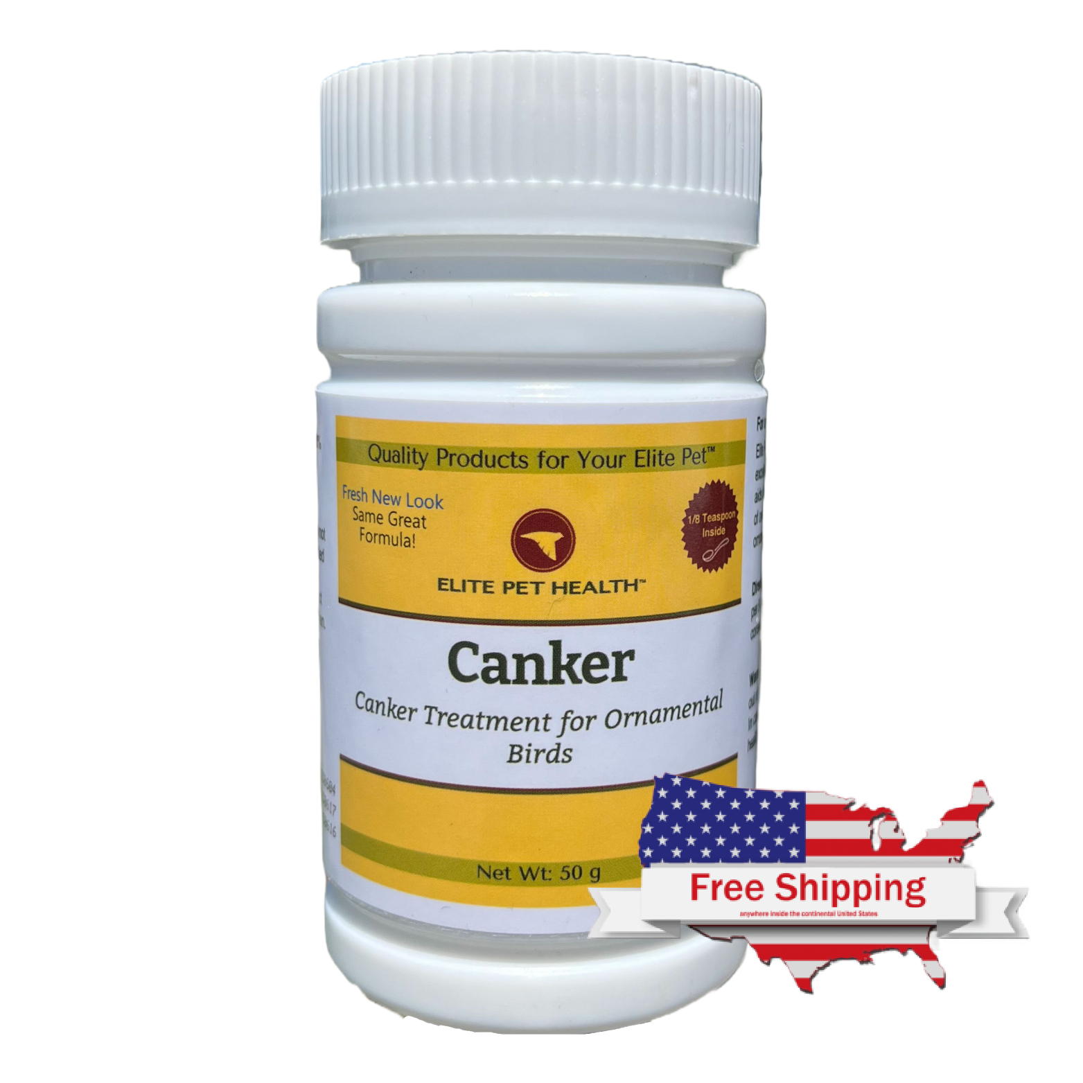 Canker Powder (Elite Pet) Essential Pet Bird Canker Treatment