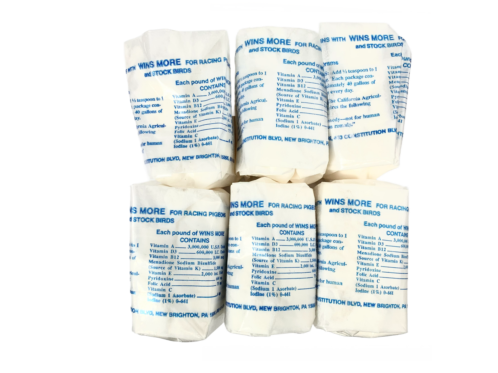 Winsmore Vitamins for Birds - Multivitamin Powder for Healthy Birds