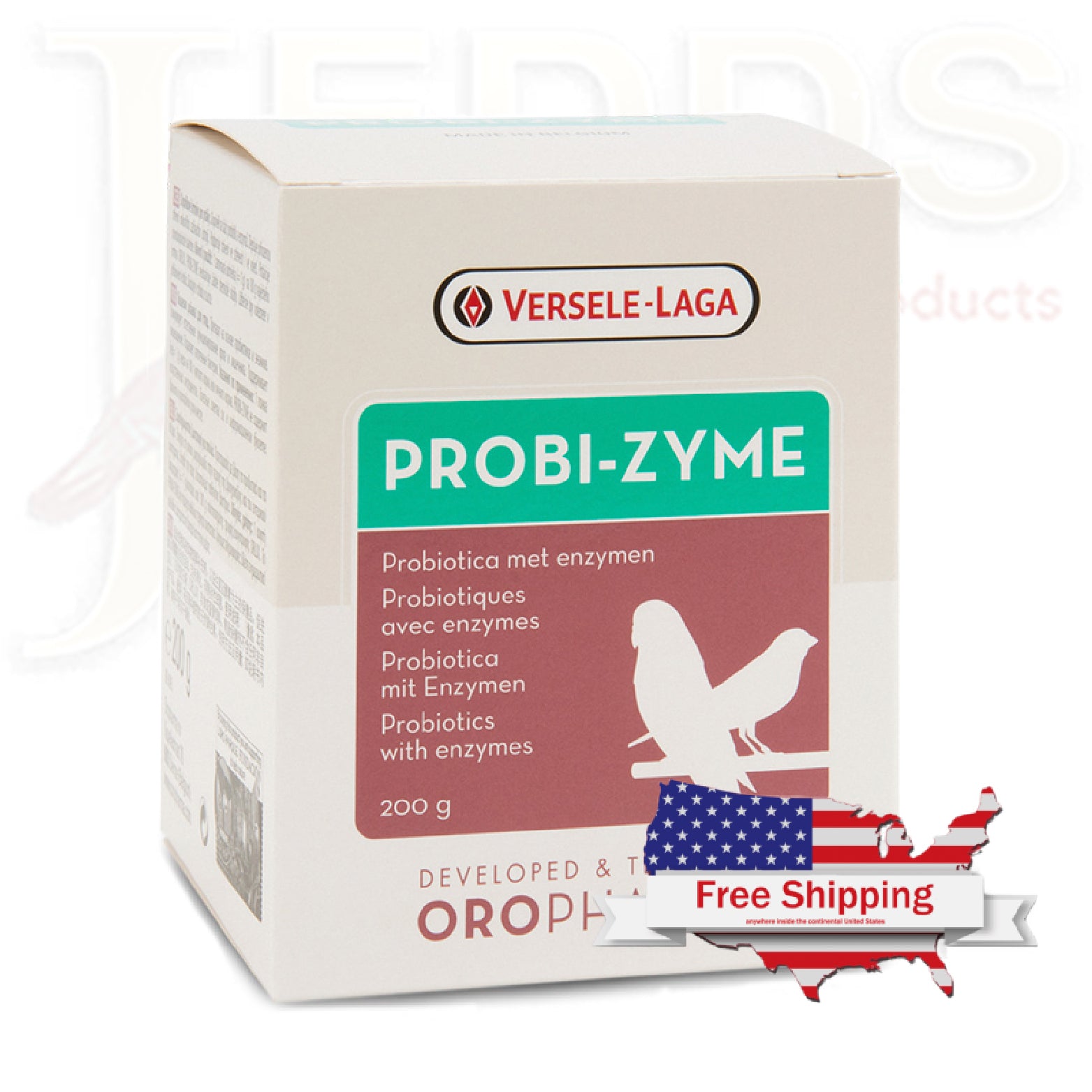 Probi-Zyme (Versele-Laga) Probiotics for Birds, with Digestive Enzymes