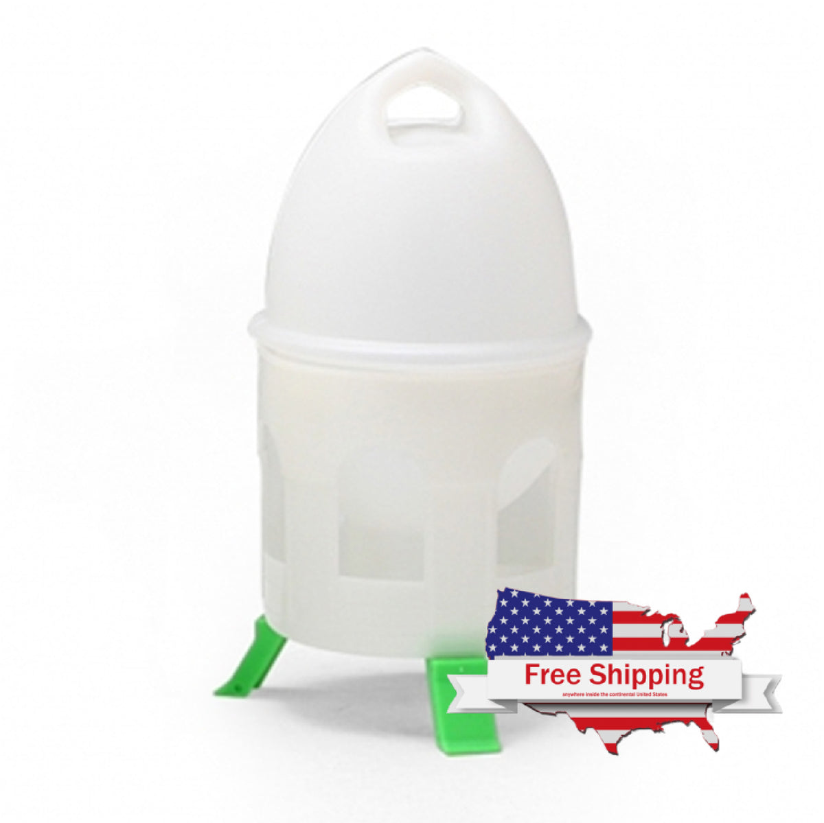 Bullet Drinker w/Legs (Crown) Ideal Bird Drinker/Pigeon Water Fountain