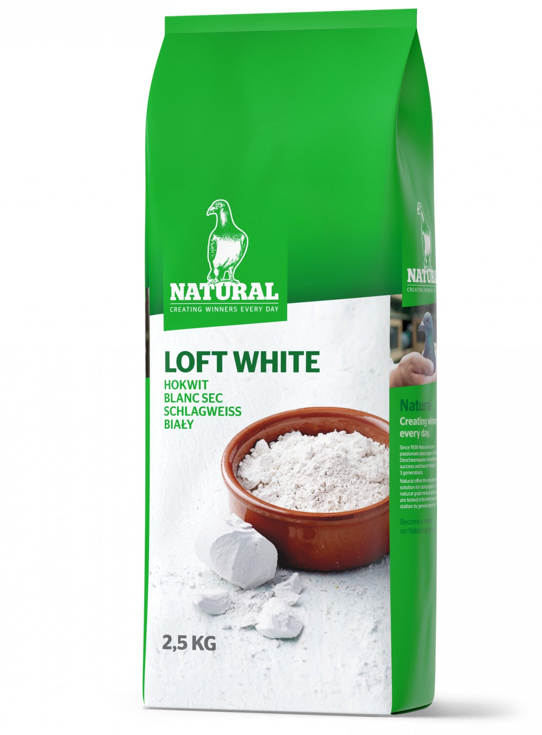 Loft White (Natural) - Pigeon Loft Cleaning & Bird Droppings Cleaner