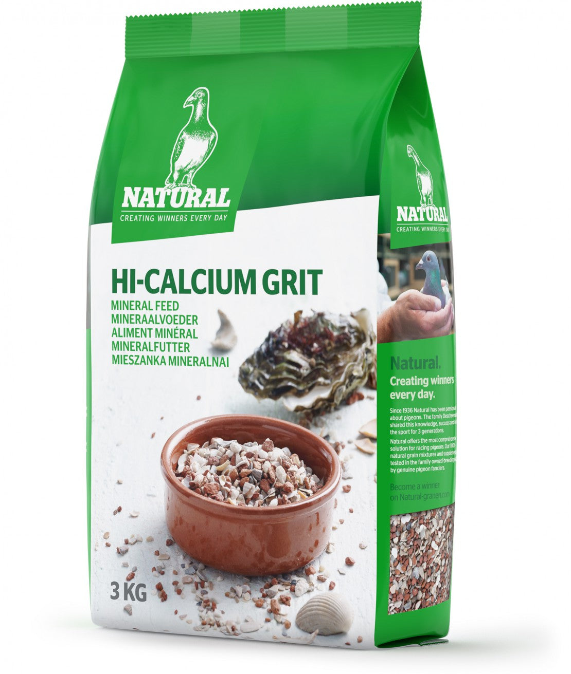 Hi-Calcium Grit (Natural) Red Stone & Mineral Grit for Pigeons